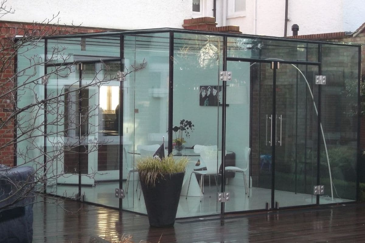 Frameless Glass Extension Inspiration - Room Outside - Bespoke ...