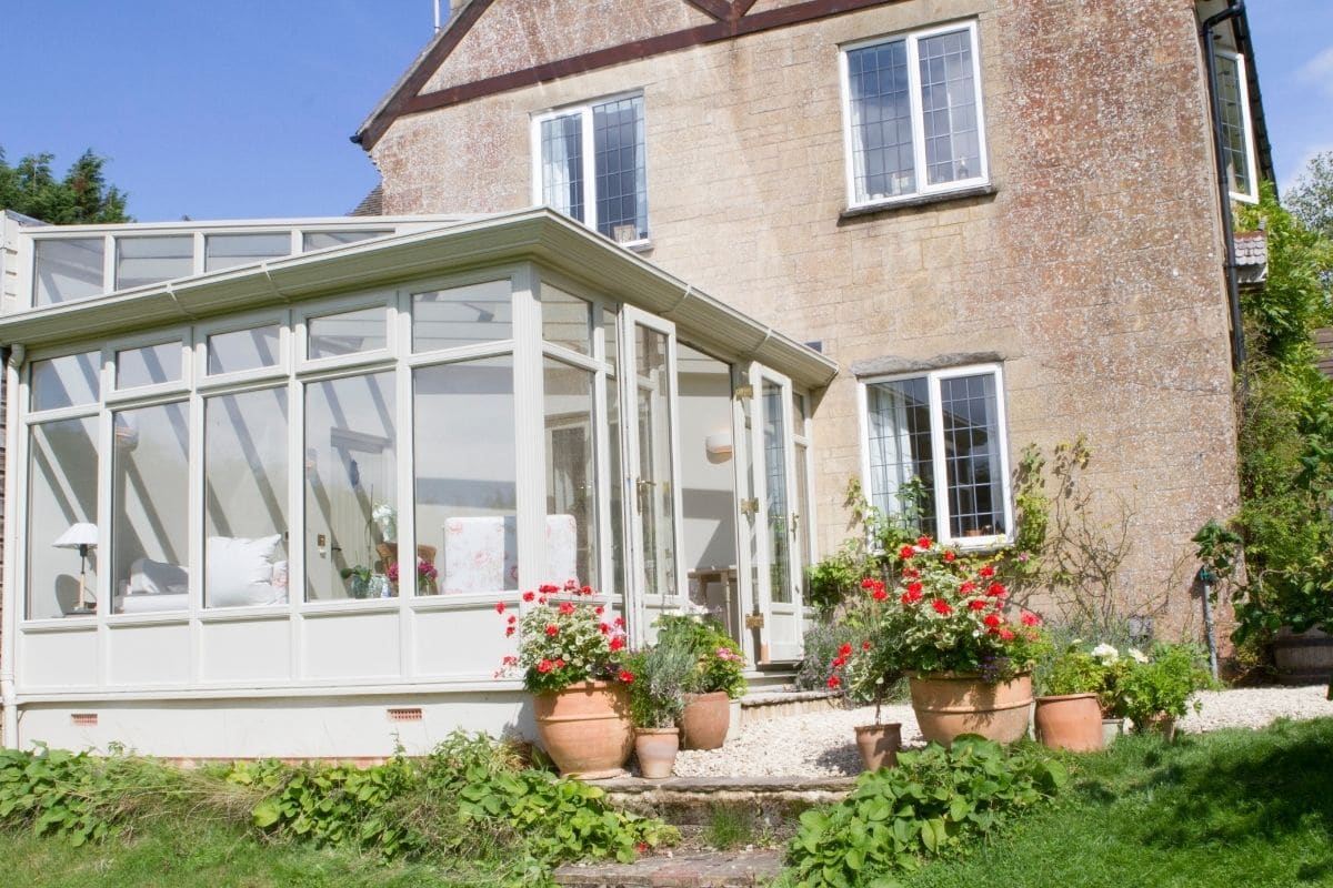 Timber lean-to conservatory extension | Room Outside